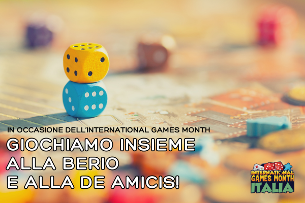 Giochiamo insieme alla Berio e alla De Amicis! | Biblioteche di Genova